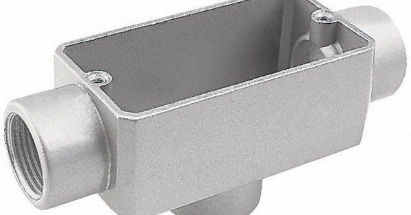 Promoção! Condulete Em Aluminio Tipo Tb De 2.1 2 Com Tampa Com Rosca ...